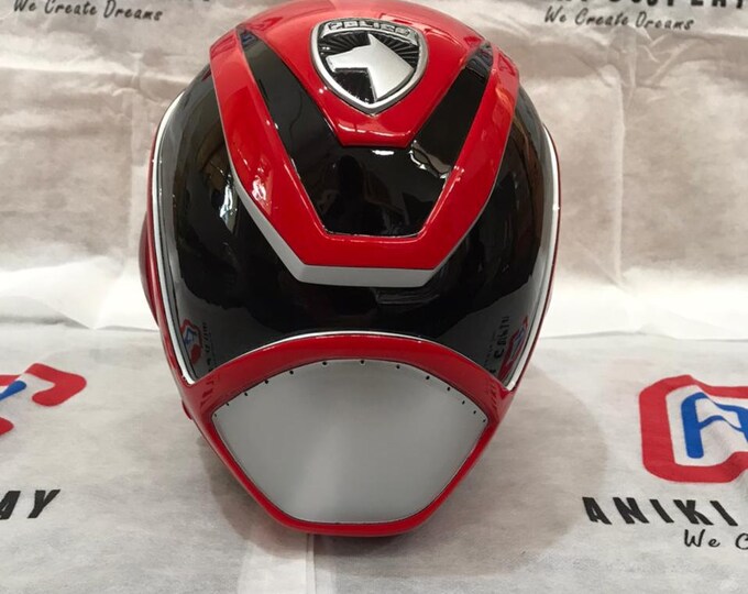 ANIKI SPD Red Ranger Cosplay Collectible Helmet ready Stock - Etsy