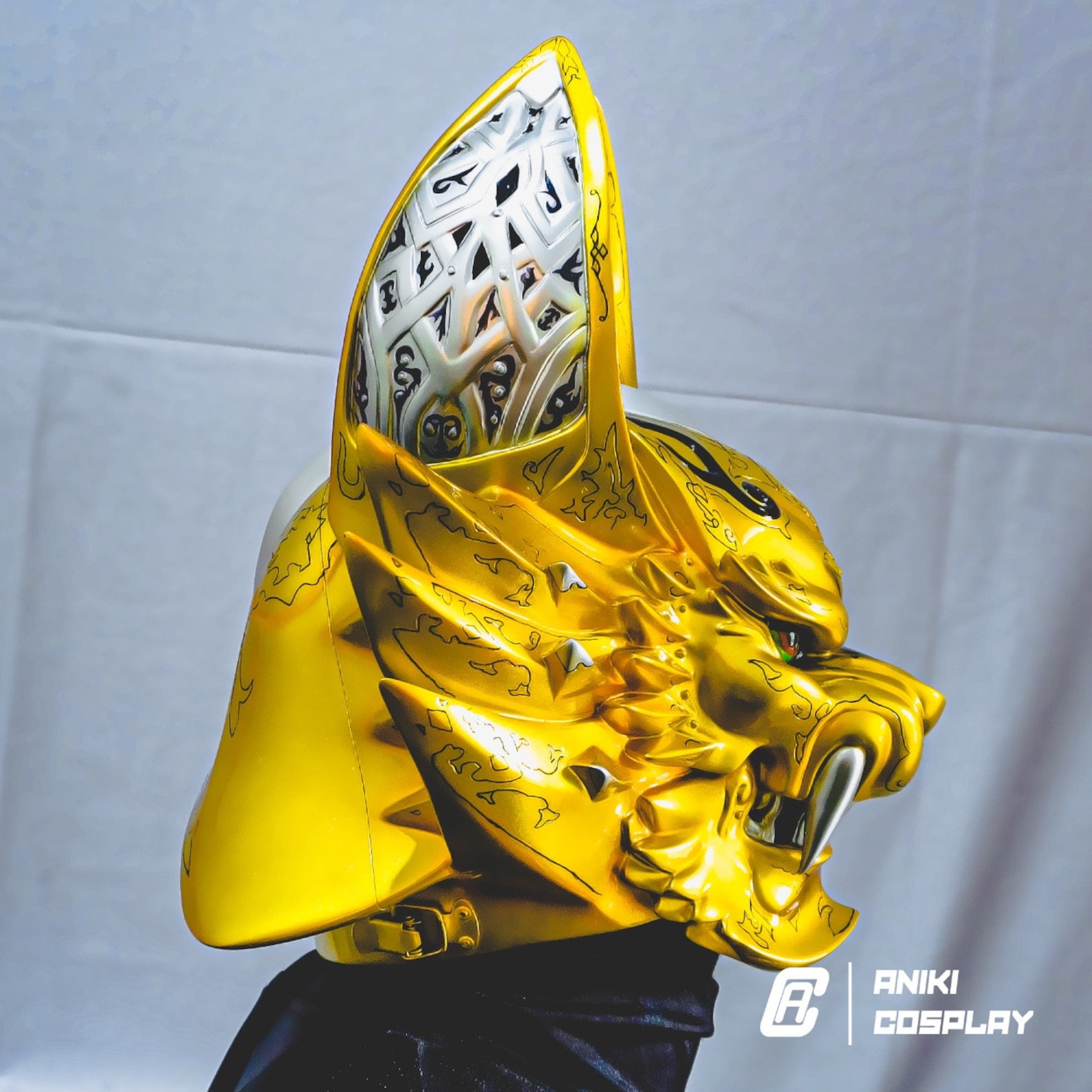 ANIKI GARO Golden Knight Cosplay Collectible Helmet Mask - Etsy