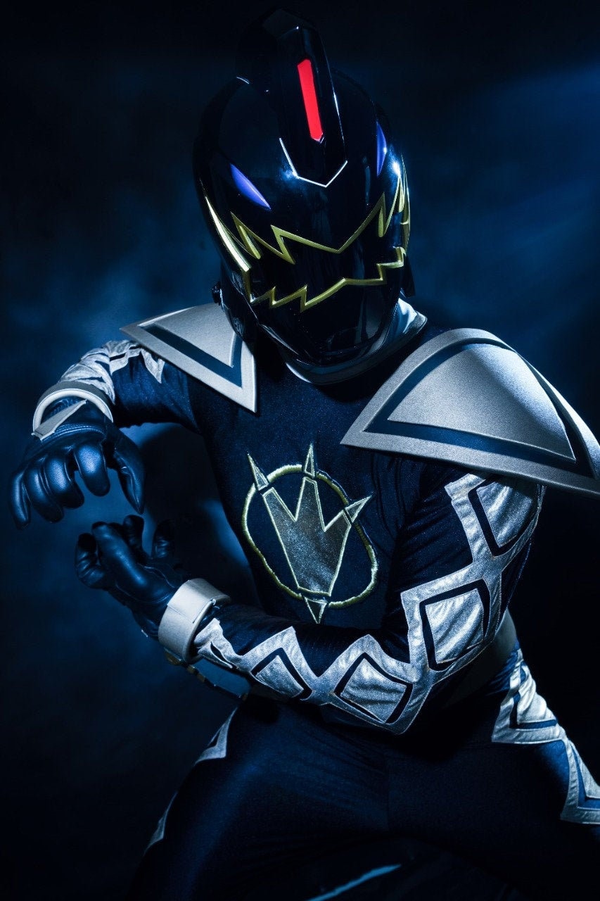 ANIKI Black Dino Thunder Ranger Cosplay Costume - Etsy