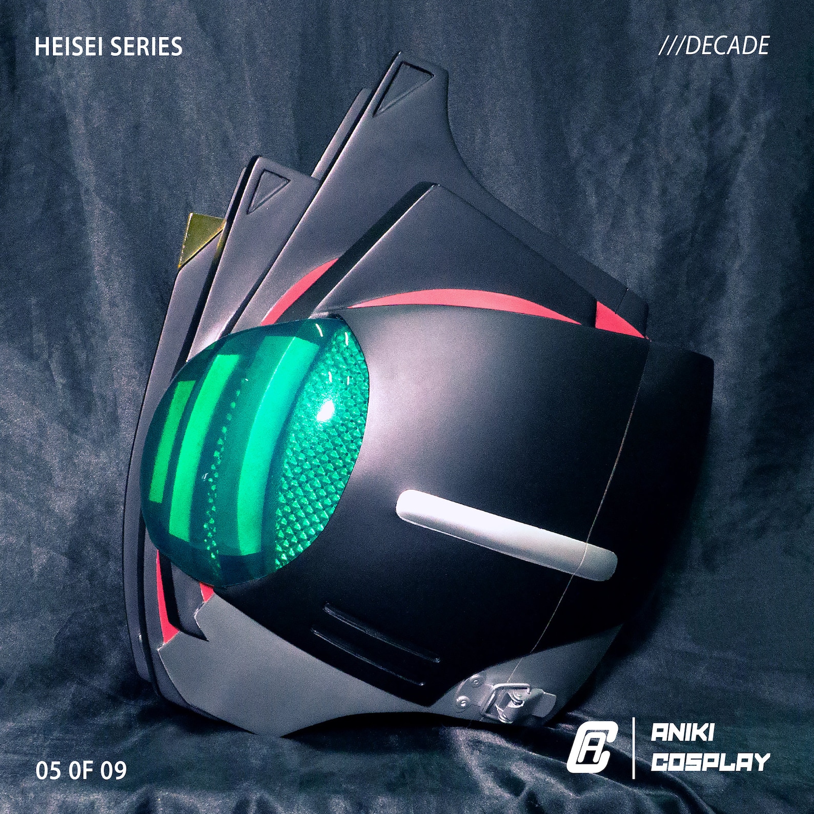 ANIKI Decade Rider Cosplay Helmet Collectible Mask | Etsy