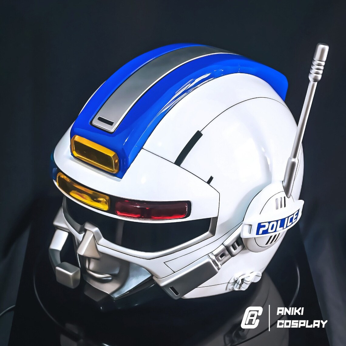 ANIKI Blue Ranger Senturion Cosplay Collectible Signalman Mask - Etsy