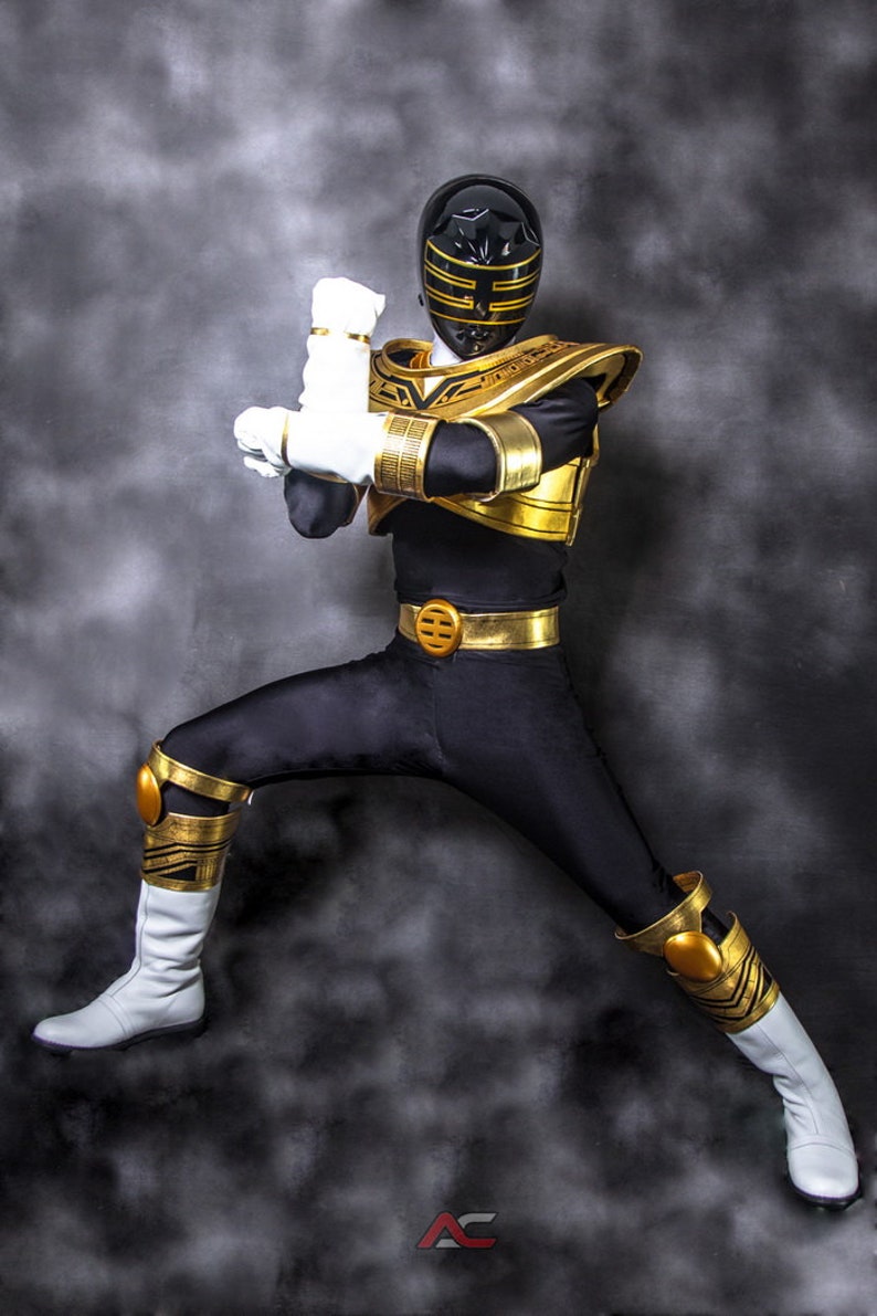 ANIKI Gold Zeo Ranger Full Costume Set - Etsy