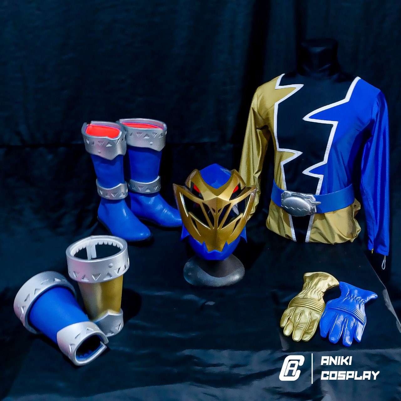 ANIKI Dino Fury Ranger Sentai Cosplay Costume Set - Etsy Australia