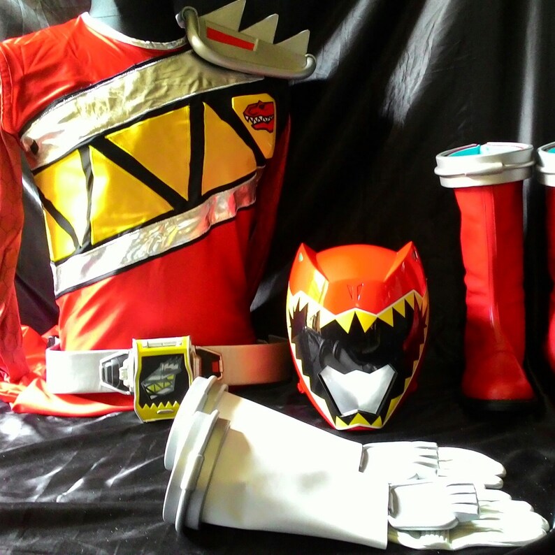 ANIKI Dino Charge Ranger Costume Cosplay Sentai Kyoryuger - Etsy