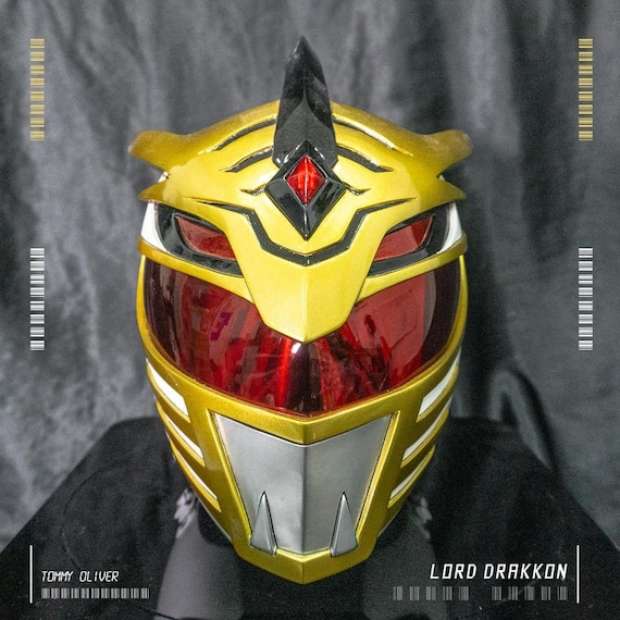 ANIKI Lord Drakkon Cosplay Helmet Mask Shattered Grid - Etsy Canada