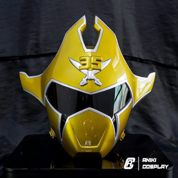 Yellow Power Ranger Samurai Mask