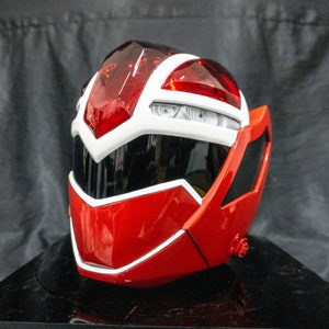 ANIKI Red KIRAMAI Sentai Rangers COSPLAY Helmet - Etsy
