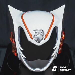 ANIKI KAT Ranger SPD Deka Swan Cosplay Collectible Helmet Mask Replica ...