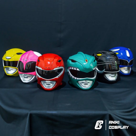 ANIKI MMPR Cosplay Helmet Mask Collectible Bundle Special - Etsy