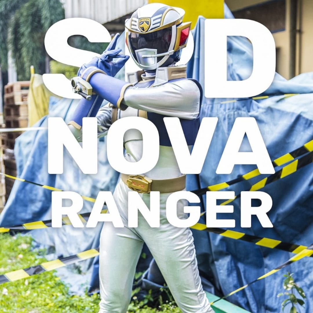 ANIKI NOVA Ranger Power Deka Cosplay Bright Costume - Etsy