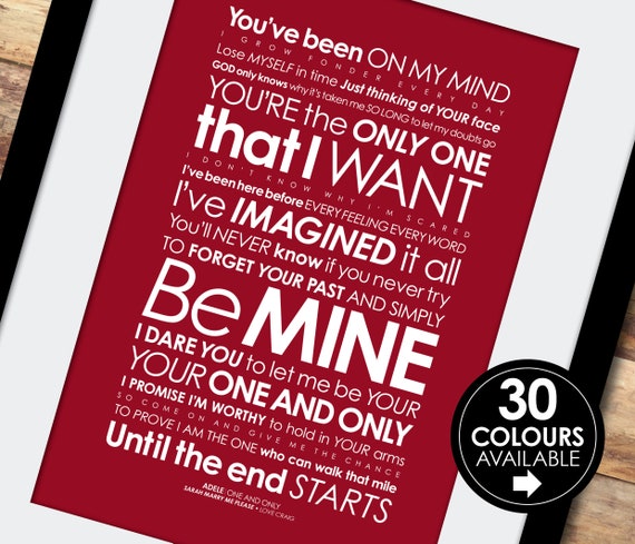 Adele Lyrics One And Only