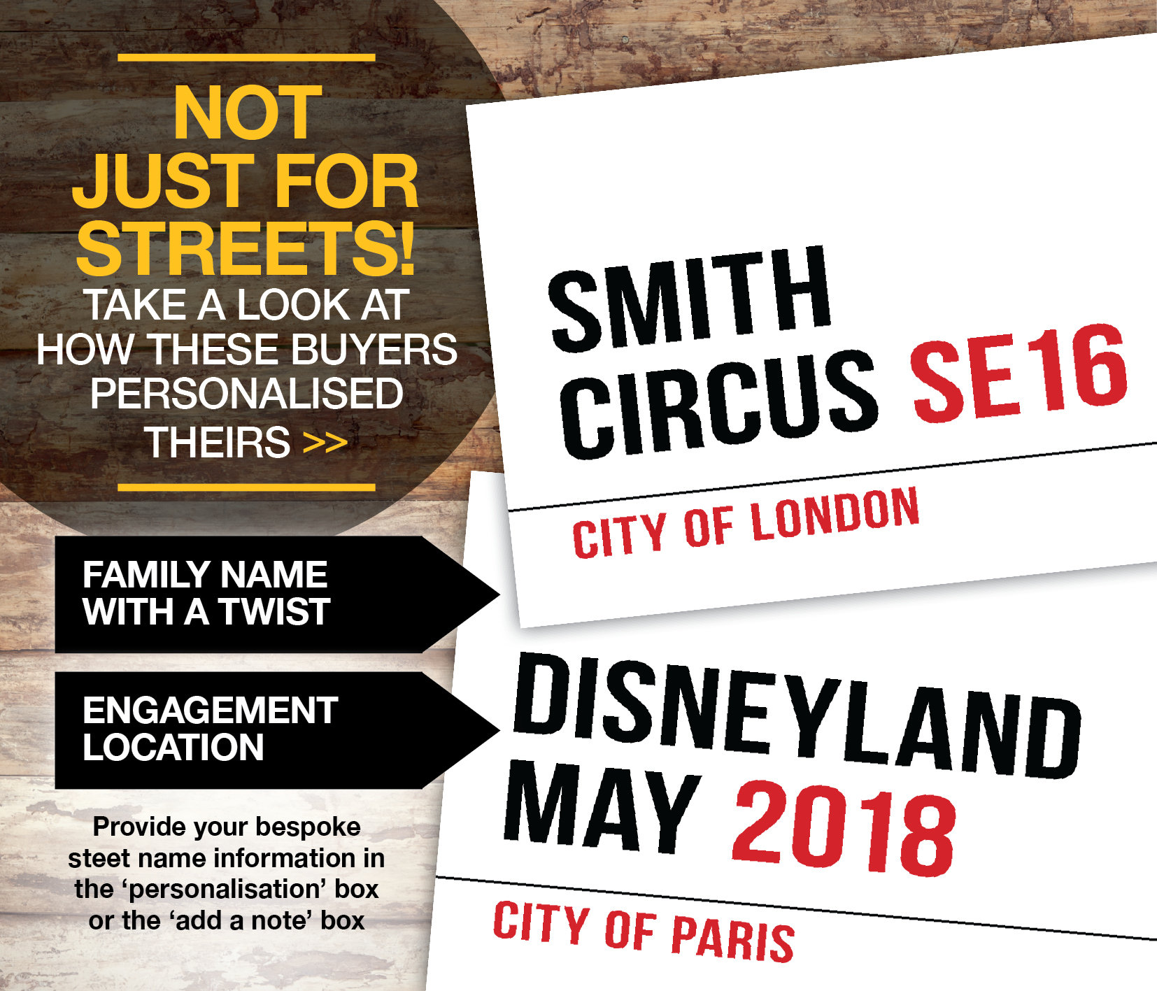 London themed Street Sign. PERSONALISED: Street name Family | Etsy