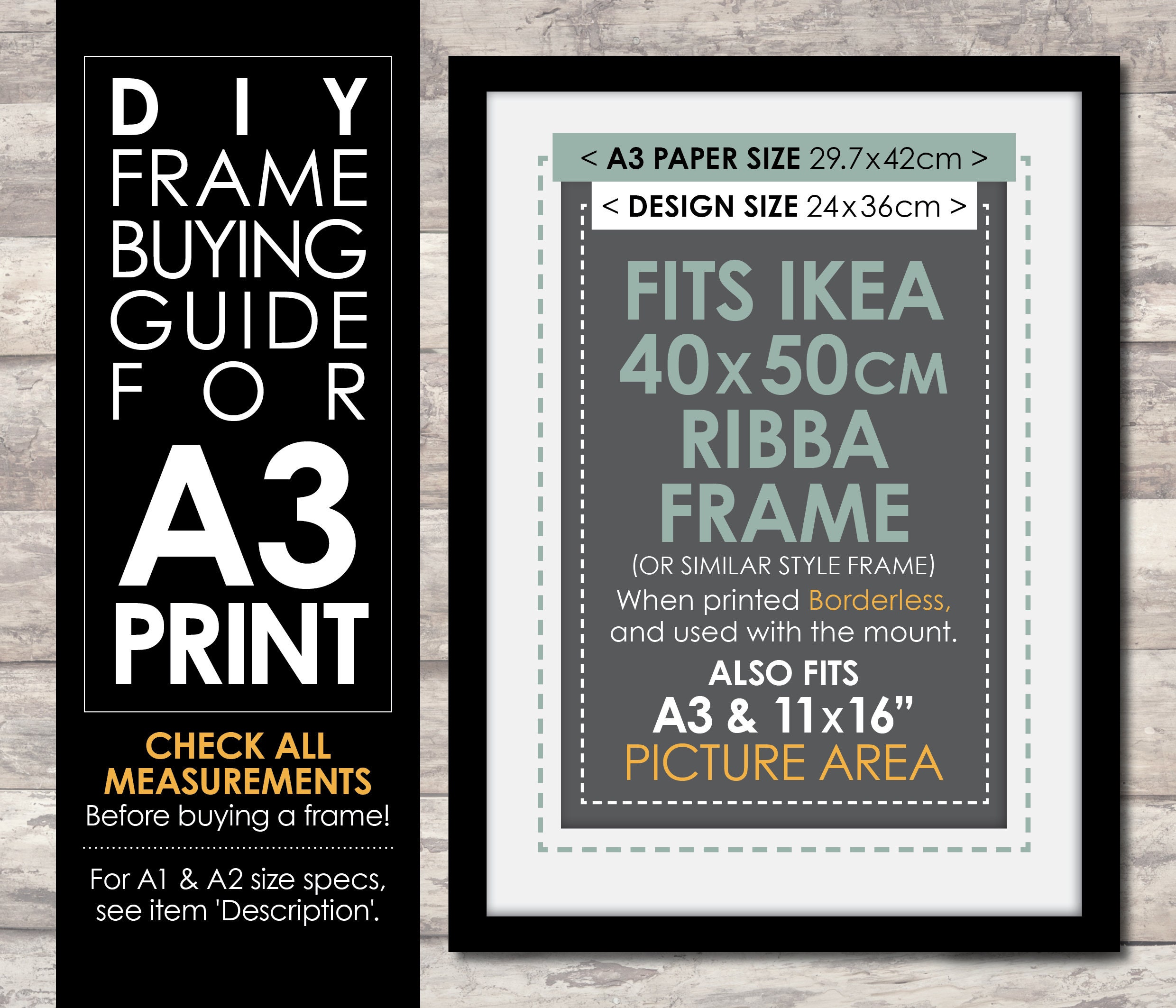 A2 Poster Frame Ikea