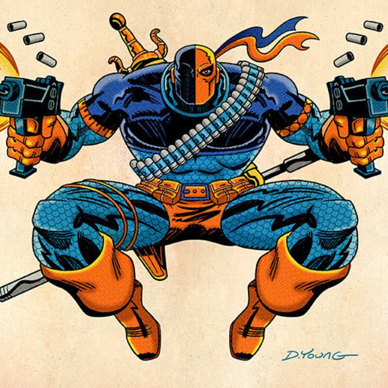 Deathstroke - Etsy
