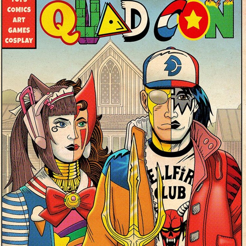 Poster Comic Con - Etsy