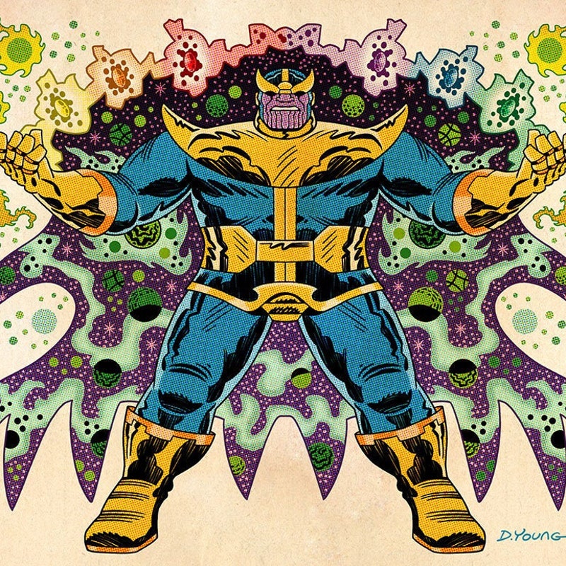 Thanos Cross - Etsy