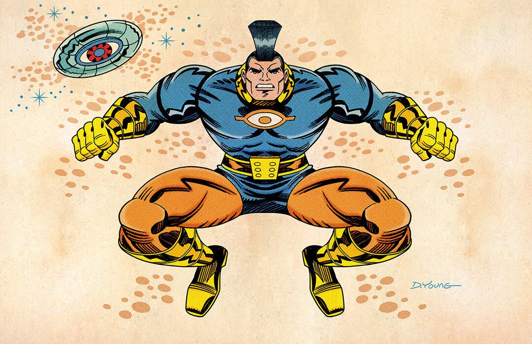 Omac, Signed 11 X 17 Color Print by Darryl Young - Etsy