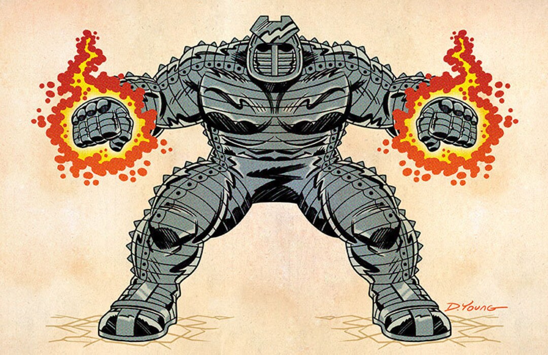 The Destroyer, Signed 11 x 17 Color Print by Darryl Young - Etsy Portugal