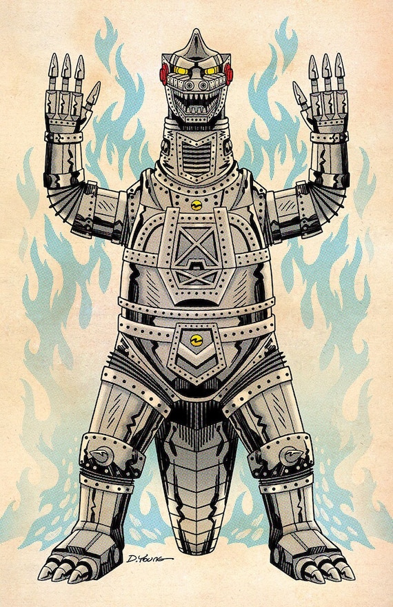 Mechagodzilla 1 Art