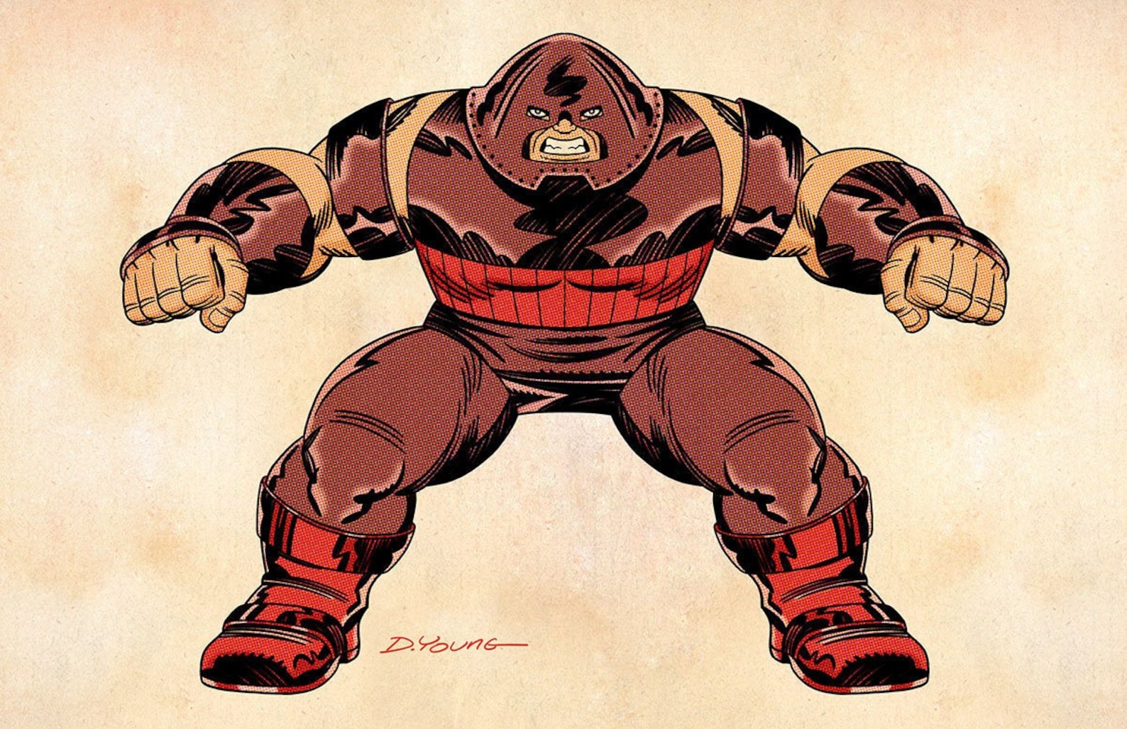 Juggernaut, Signed 11 X 17 Color Print by Darryl Young - Etsy