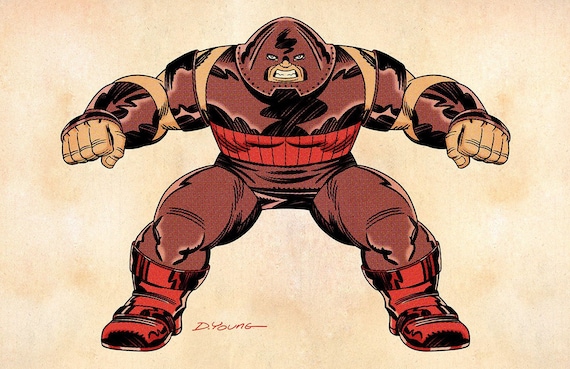 Juggernaut Signed 11 X 17 Color Print by Darryl Young | Etsy