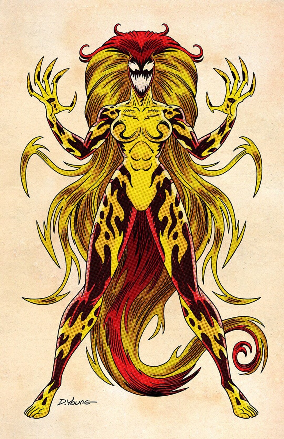 Scream, Signed 11 X 17 Color Print by Darryl Young - Etsy