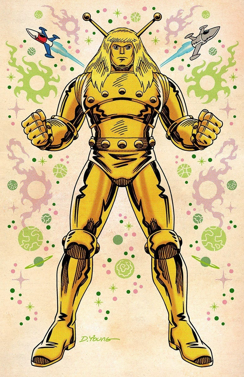 Goldar Minha Versao Novas Imagens Do Livro De Origem "Through The