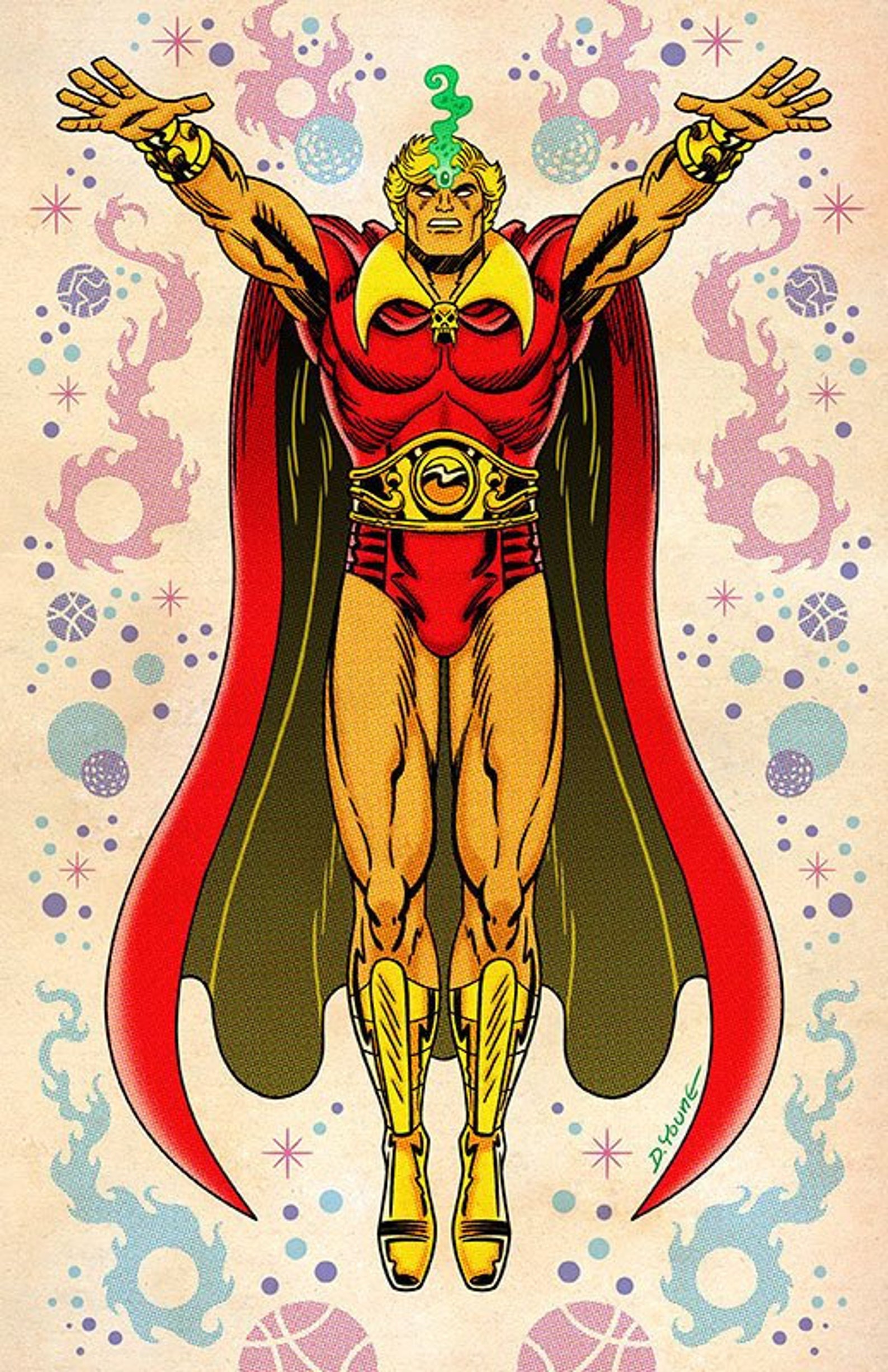 Adam Warlock, Signed 11 X 17 Color Print by Darryl Young - Etsy