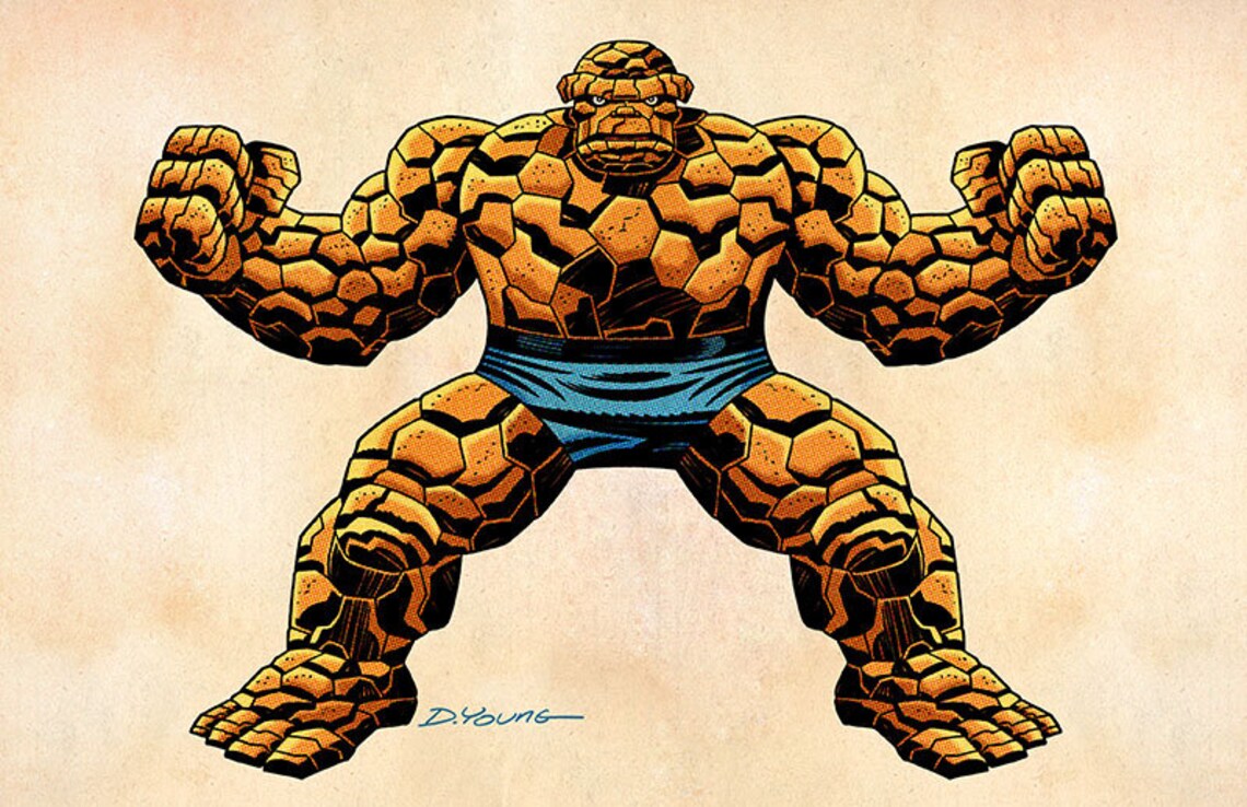 The Thing Signed 11 X 17 Color Print by Darryl Young - Etsy