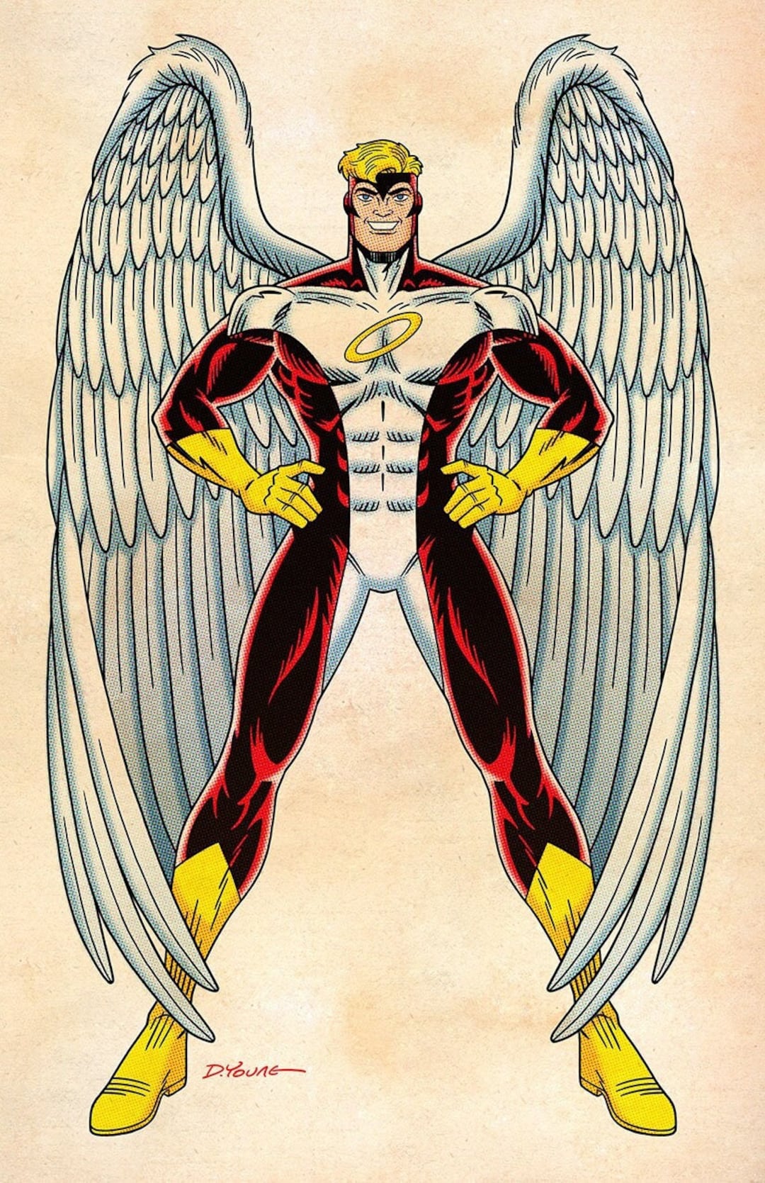 Angel, Signed 11 X 17 Color Print by Darryl Young - Etsy