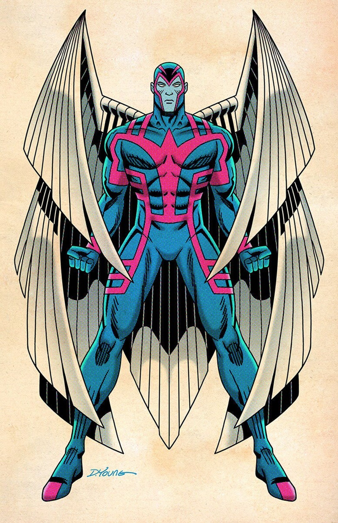 Archangel, Signed 11 X 17 Color Print by Darryl Young - Etsy