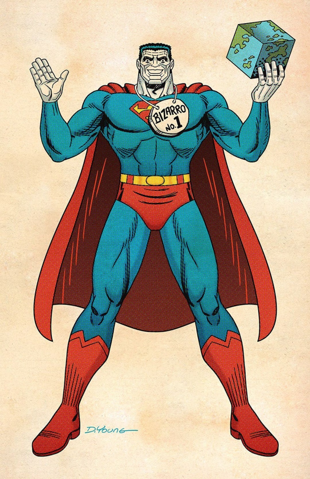 Bizarro, Signed 11 X 17 Color Print by Darryl Young - Etsy