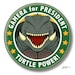 Gamera for President, 2.25" Inch Button, Pin, Pinback, Badge - Etsy