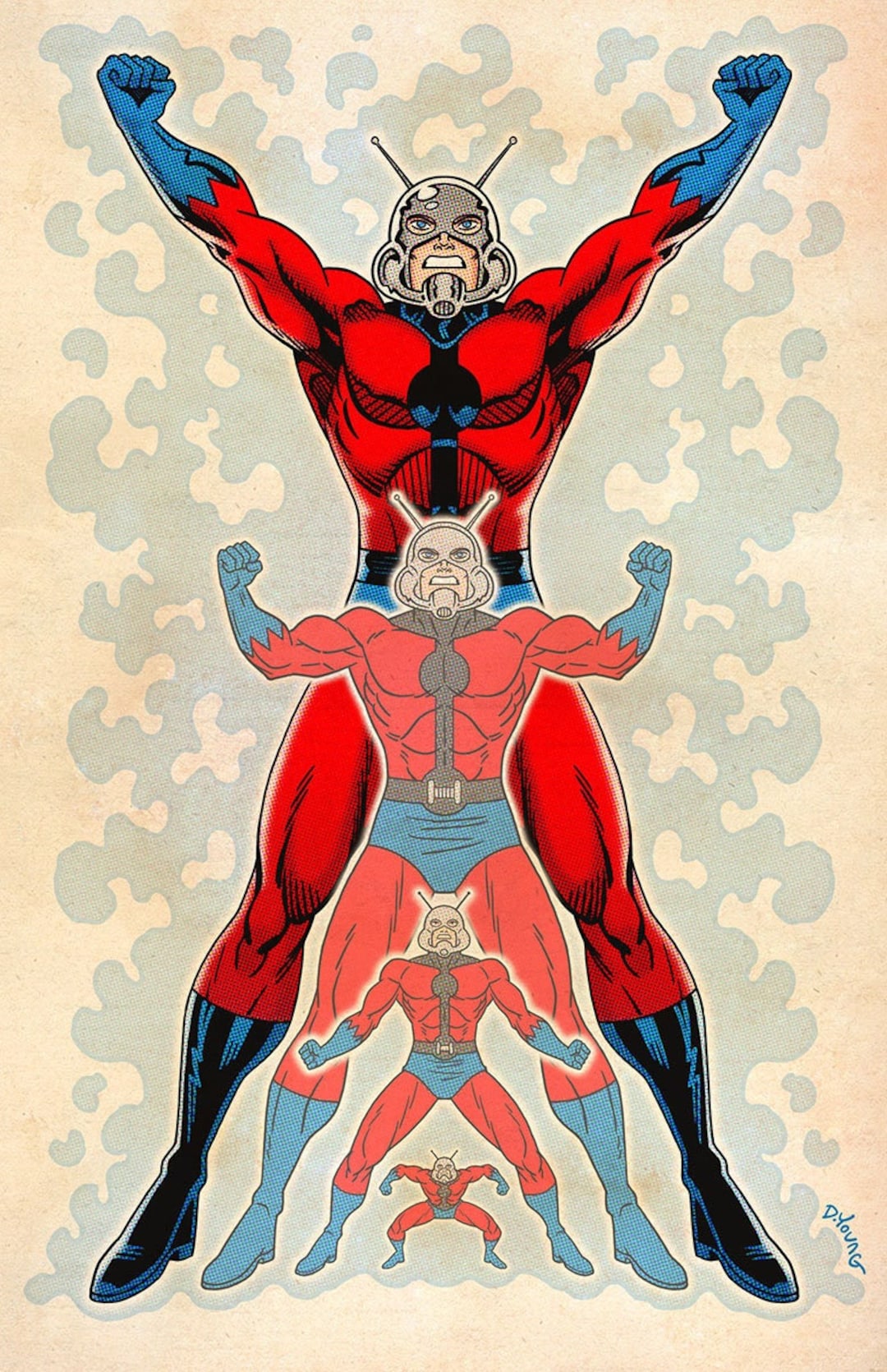 Ant-man, Signed 11 X 17 Color Print by Darryl Young - Etsy