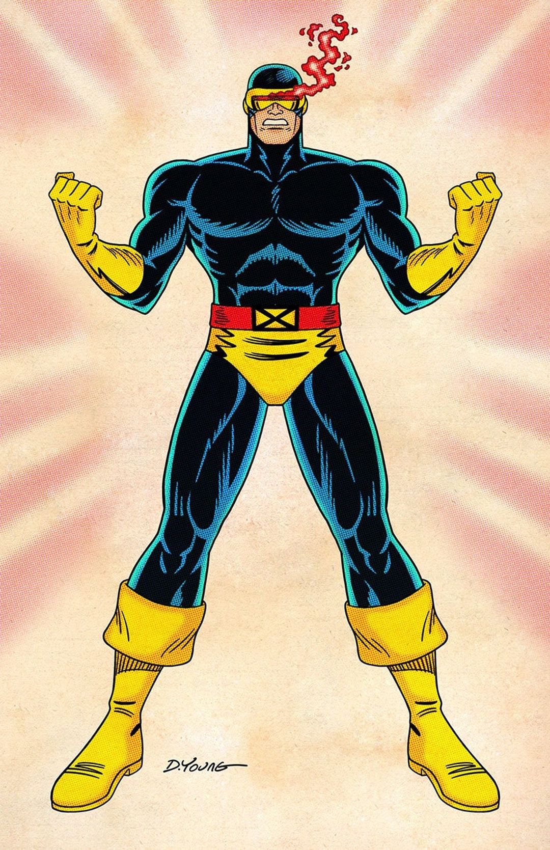 Cyclops, Signed 11 X 17 Color Print by Darryl Young - Etsy