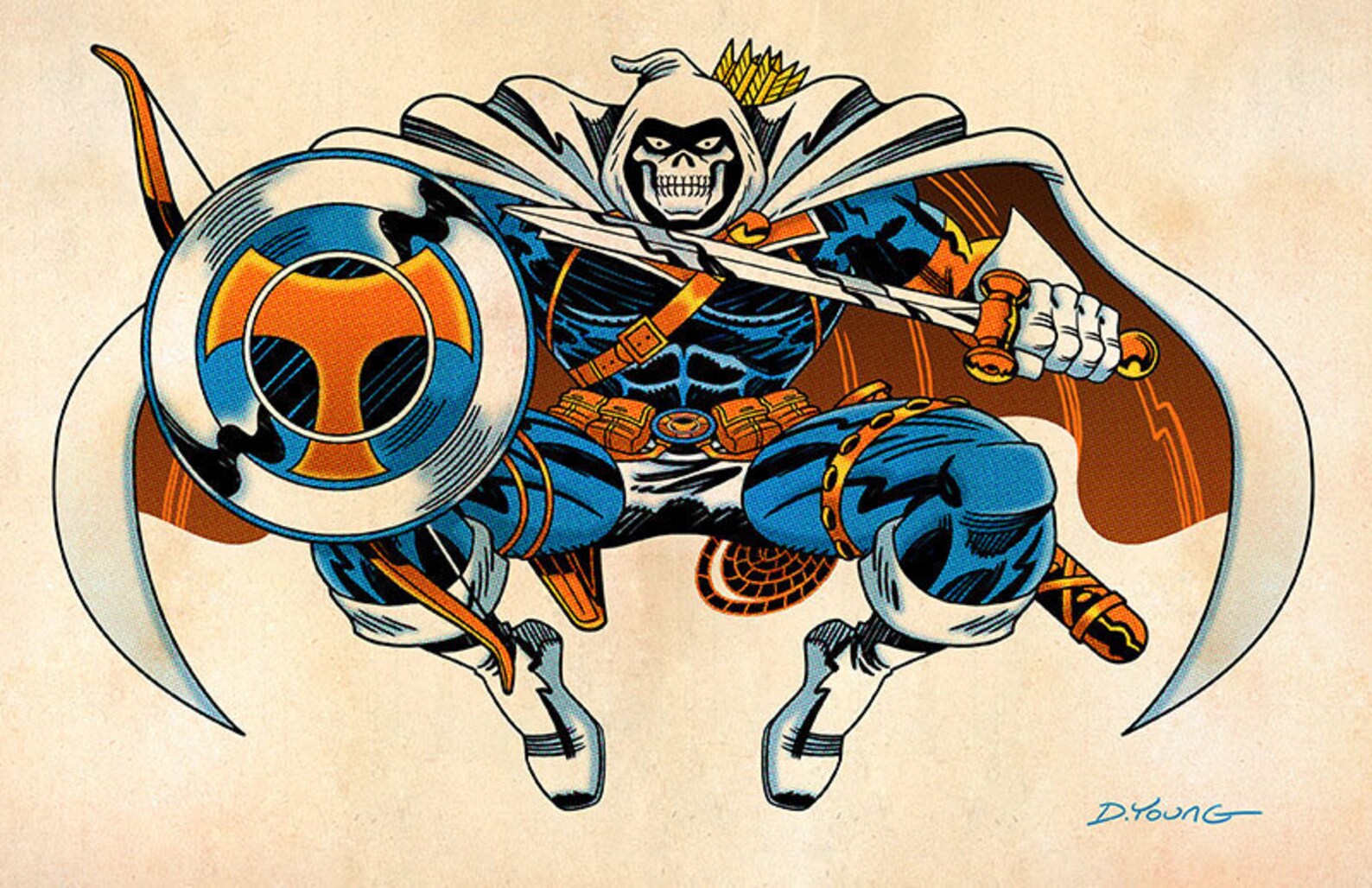 Taskmaster Signed 11 X 17 Color Print by Darryl Young - Etsy
