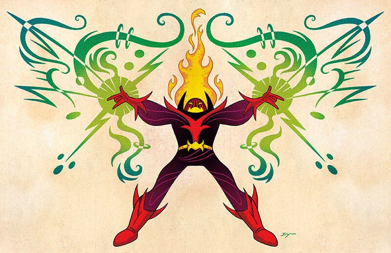 Dormammu, Signed 11 X 17 Color Print by Darryl Young - Etsy