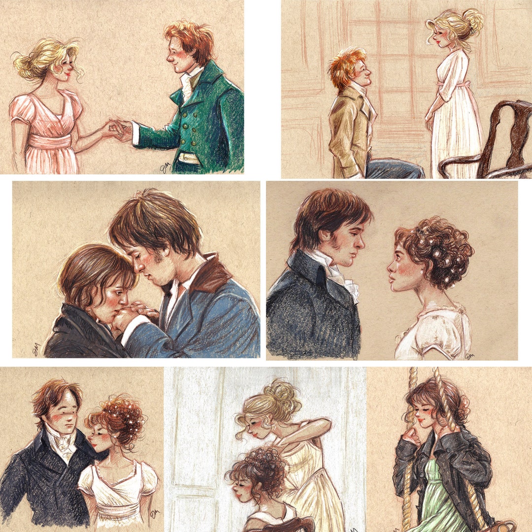 Austen 10 Print Gift Pack - Etsy