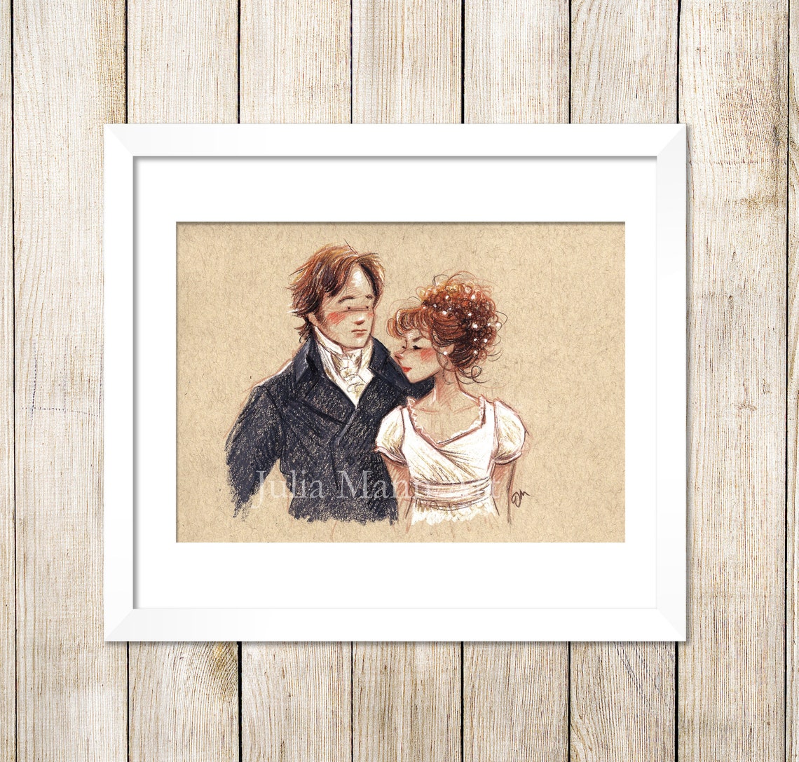 Darcy and Ms. Elizabeth - Etsy