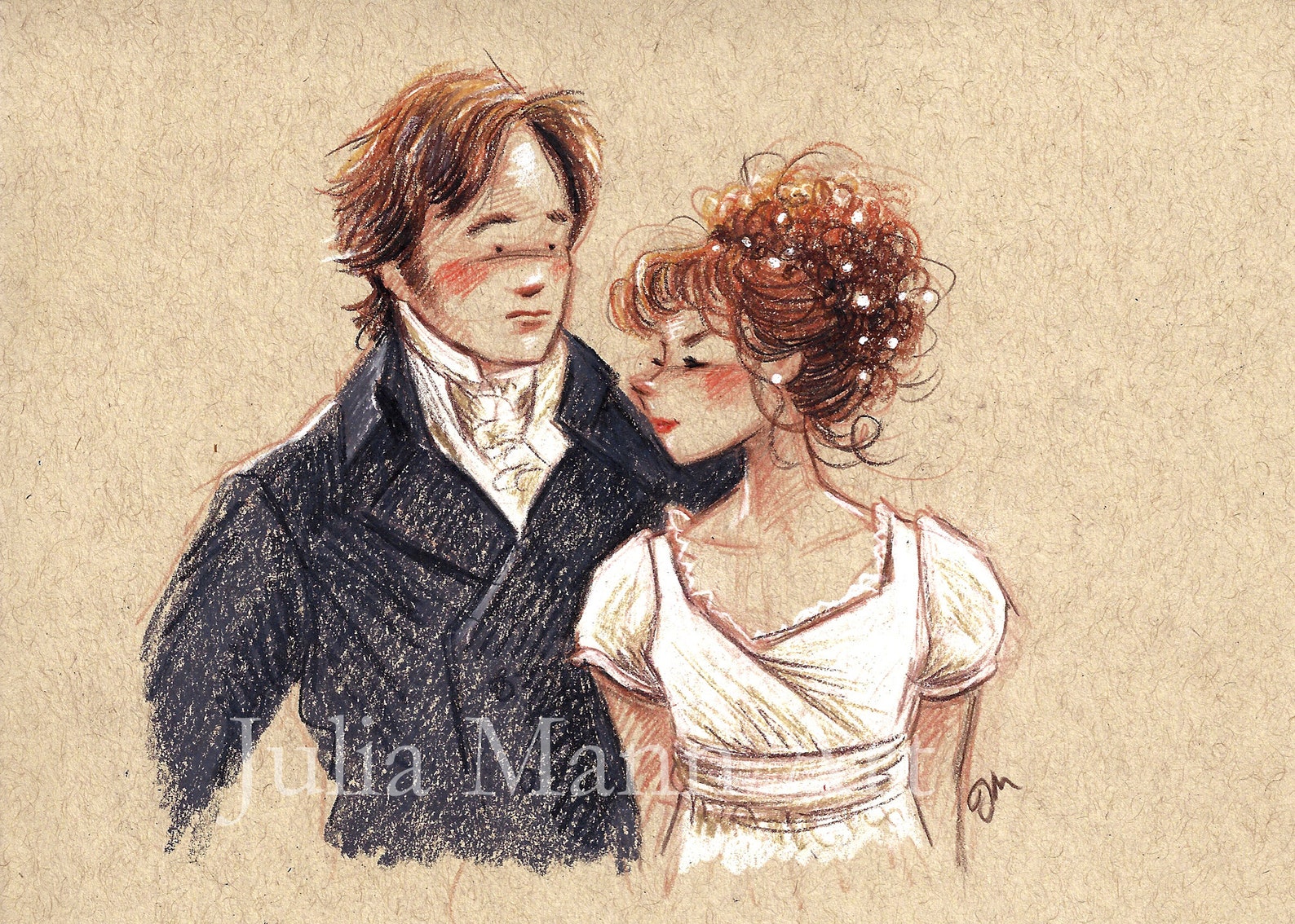 Darcy and Ms. Elizabeth - Etsy