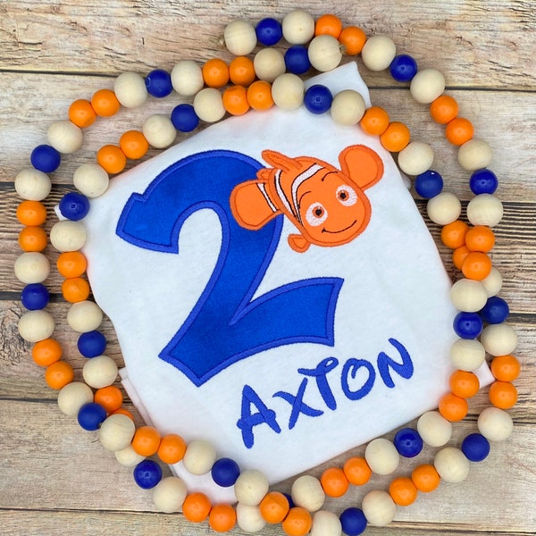 Nemo Birthday Banner - Etsy