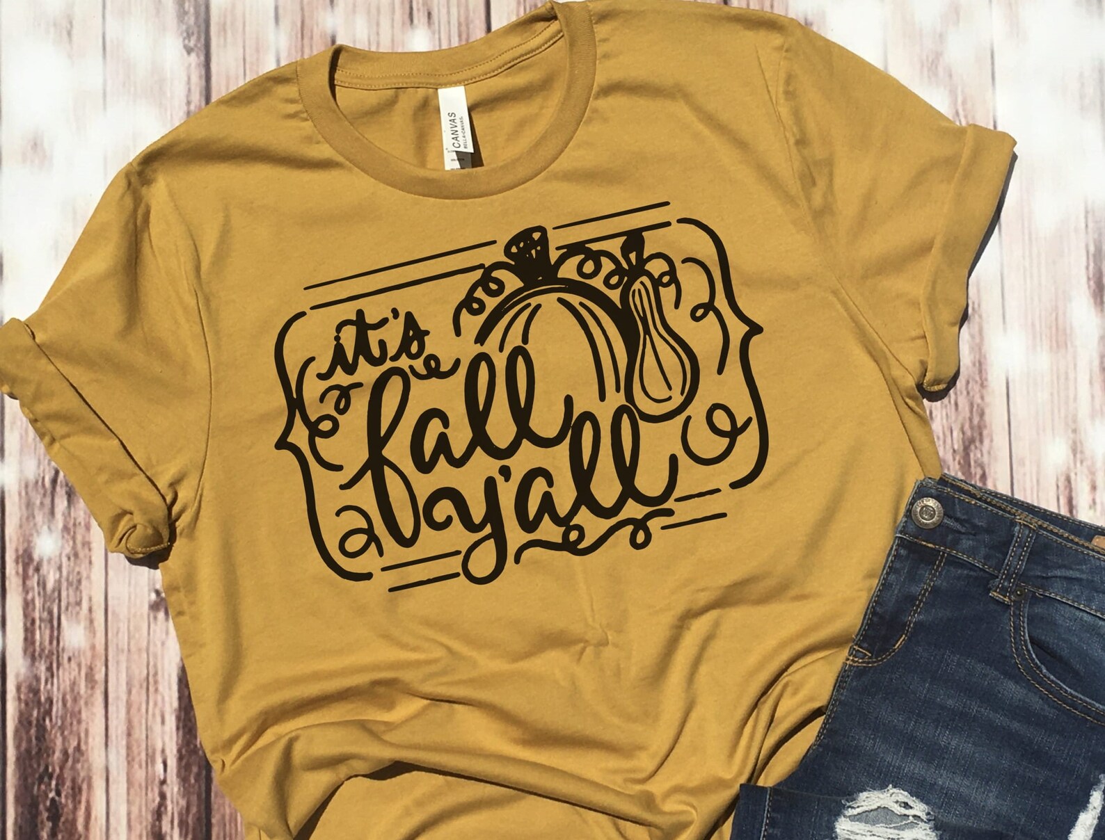 It's Fall Yall Shirt / Ladies Fall Shirt / Womens Fall Shirt / Cute ...