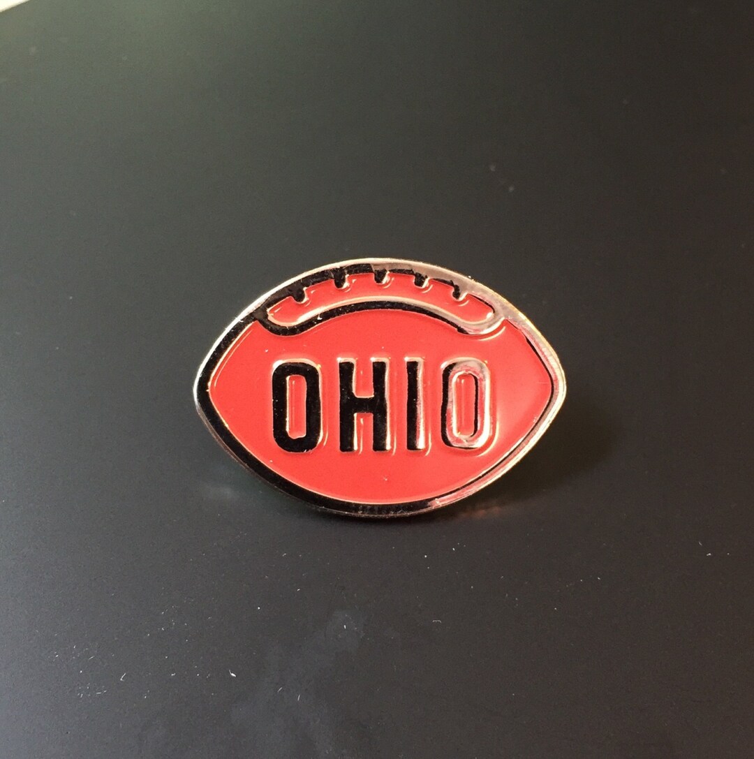 OHIO FOOTBALL Lapel Pin - Etsy