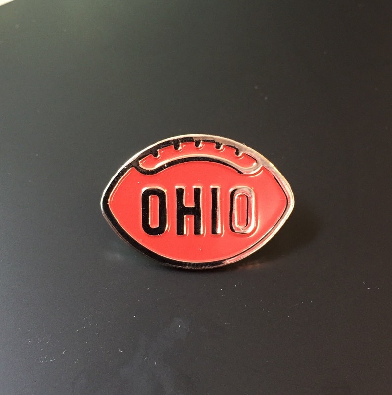 OHIO FOOTBALL Lapel Pin - Etsy