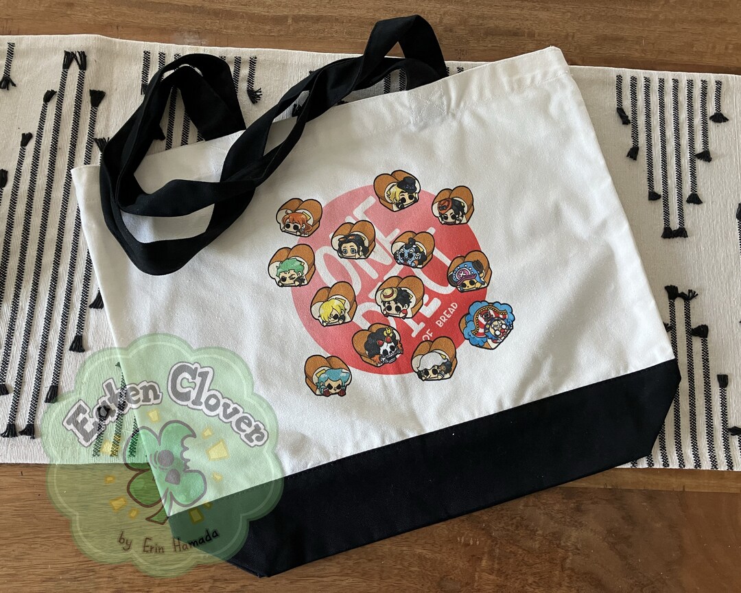 ONE PIECE of Bread Tote Bag - Etsy