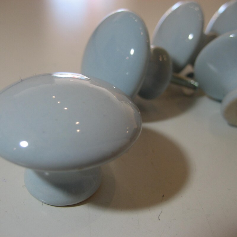 Blue Porcelain Knobs - Etsy
