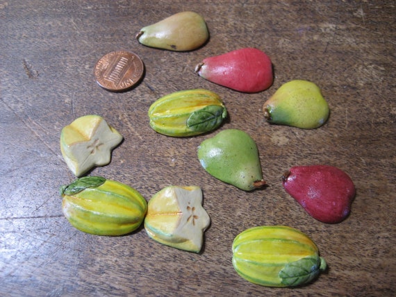 10 Miniature Pieces of Beautiful Detailed and Hand Painted | Etsy