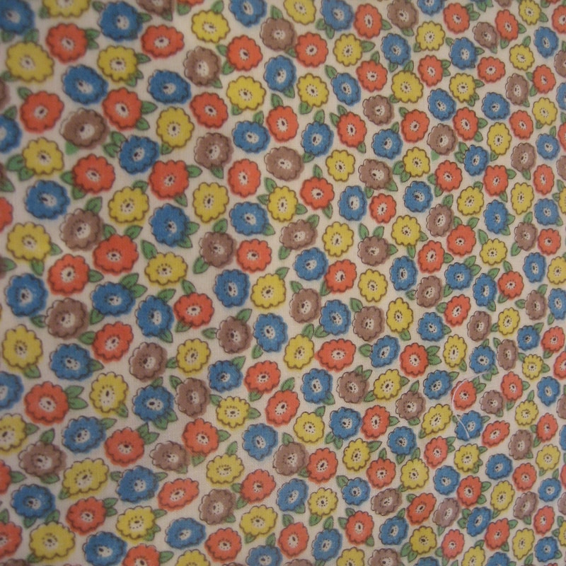 Small Pattern Fabric - Etsy