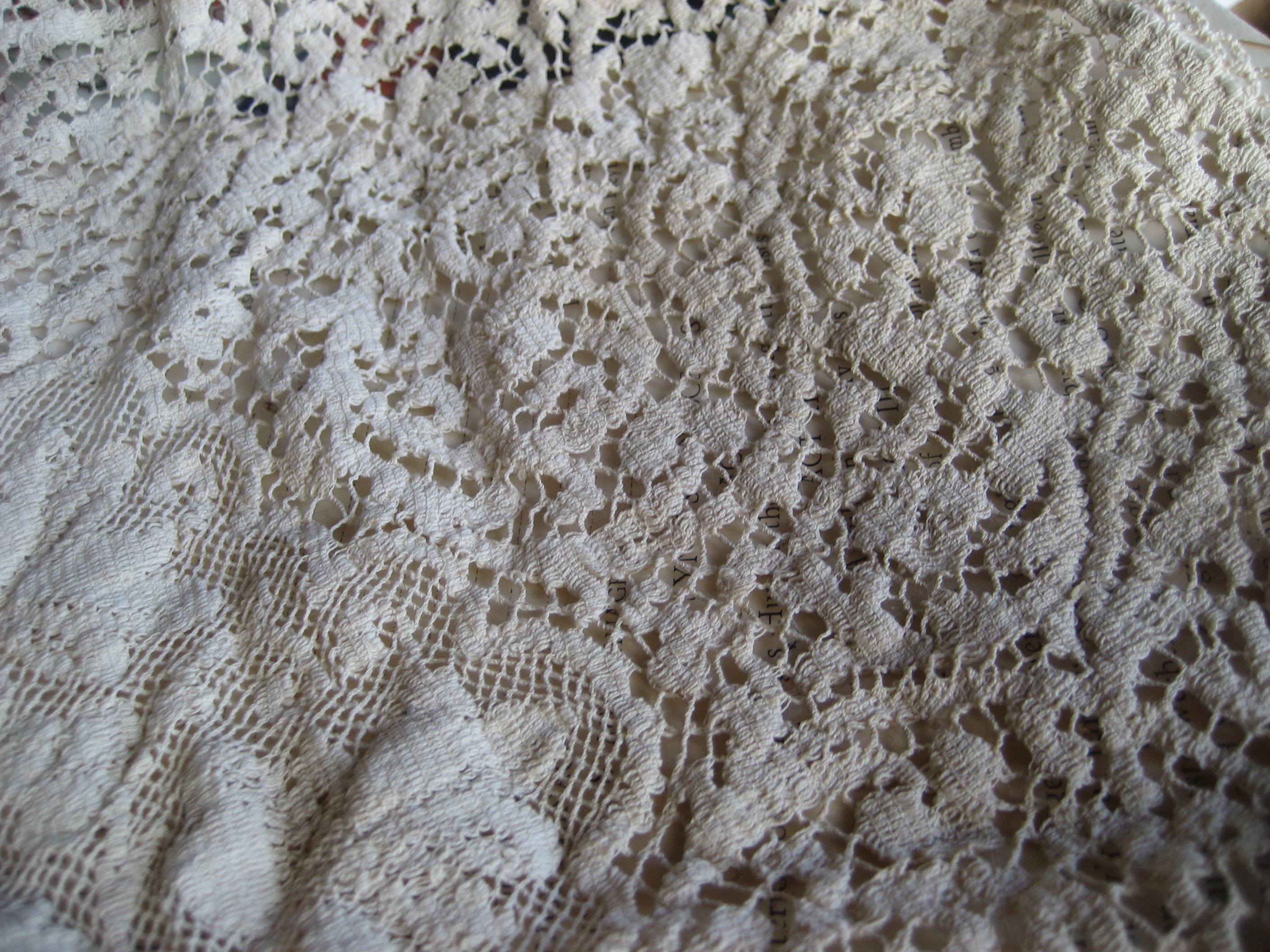 Lace Dolly Round Centerpiece Lace Vintage Hand Made Late in | Etsy