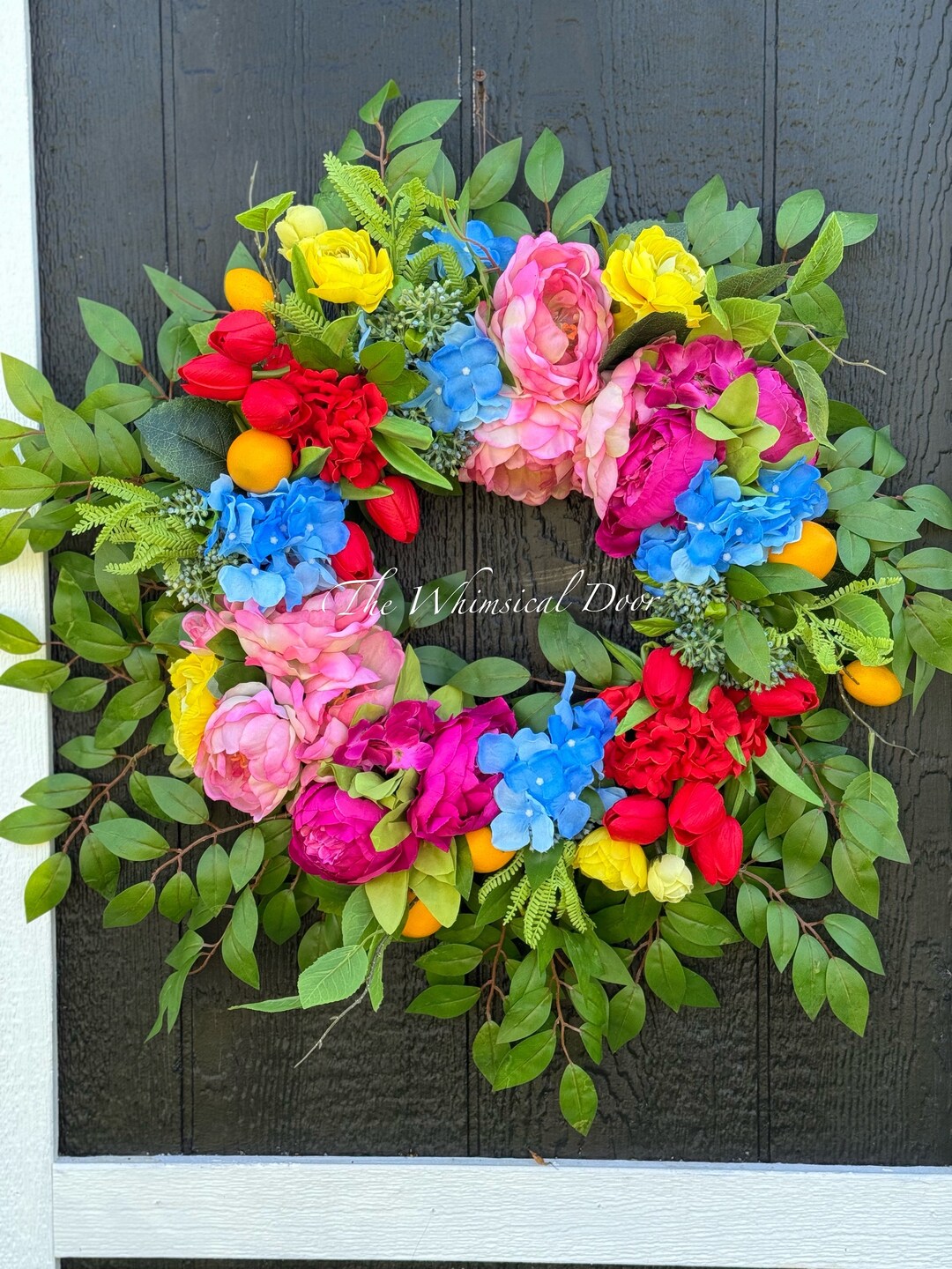 New for Spring Wreath Summer Wreath the Madi Wreath Wreaths Grand ...